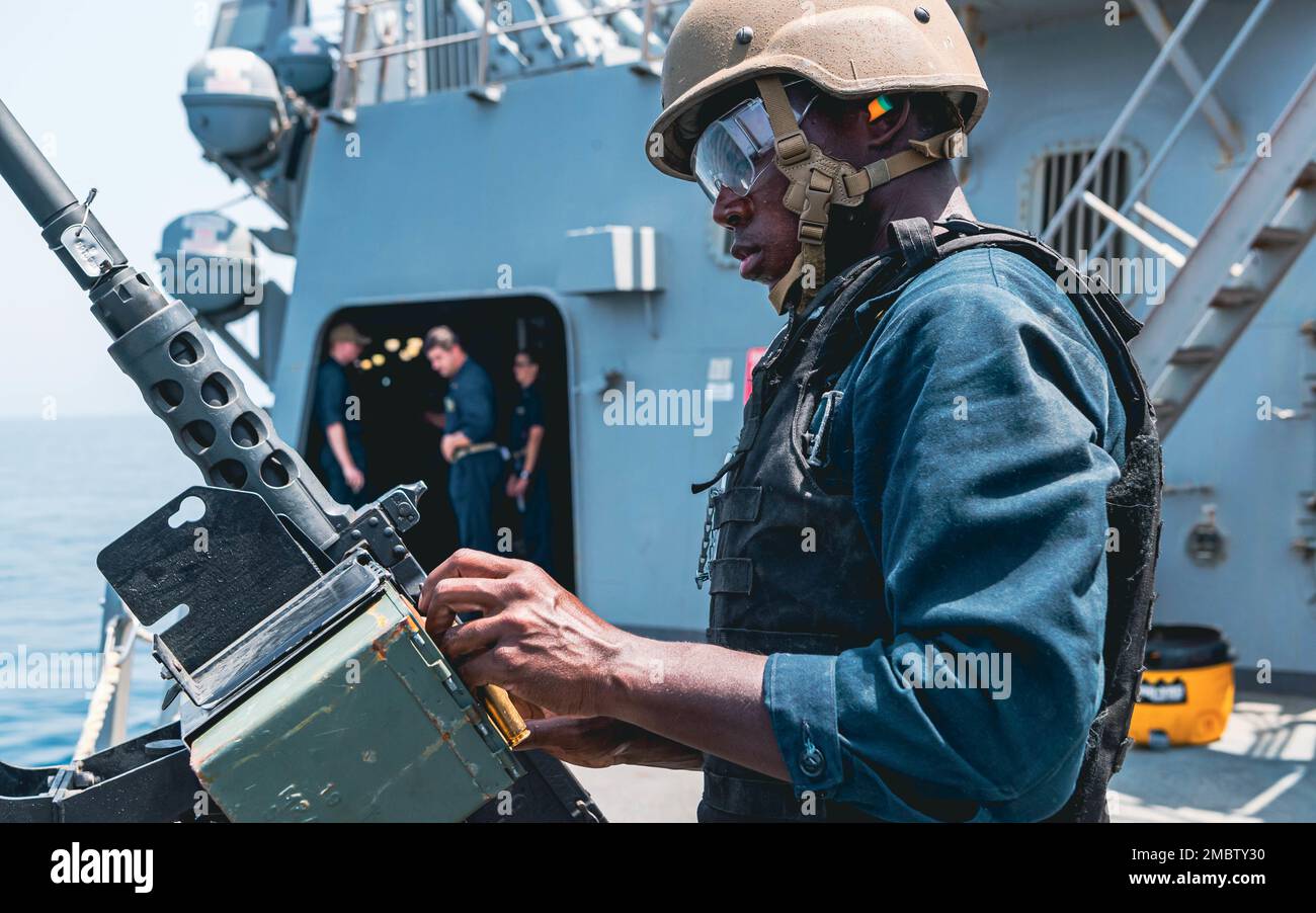 220622-N-TT059-1047 ARABIAN GULF (June 22, 2022) Gunner's Mate 3rd ...