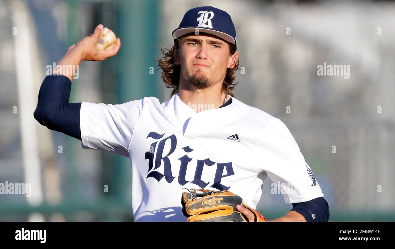 Rice's Johnny Hoyle (24) during an NCAA baseball game against Sam ...