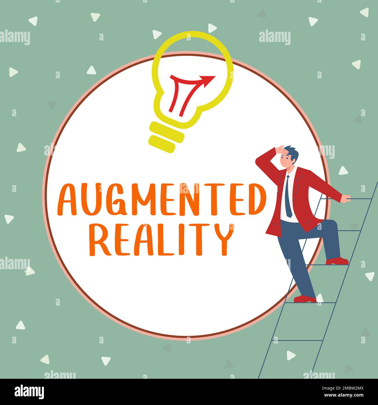 Inspiration showing sign Augmented Reality. Internet Concept technology ...