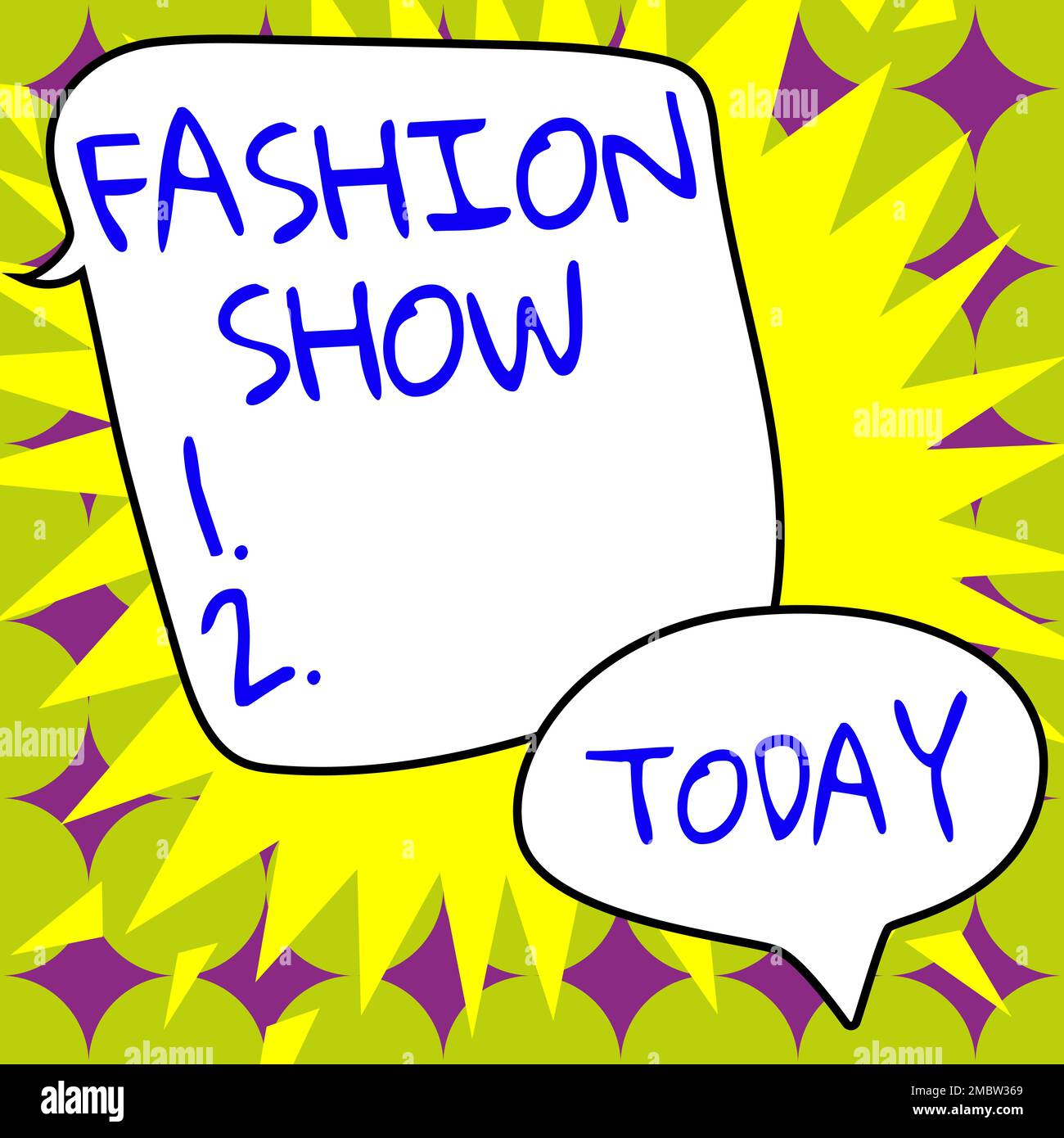 Text showing inspiration Fashion Show. Concept meaning exibition that ...