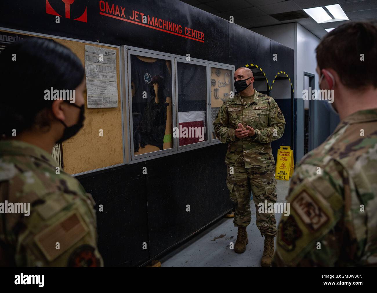 U.S. Air Force Master Sgt. Giovanny Colon, 6th Maintenance Squadron ...