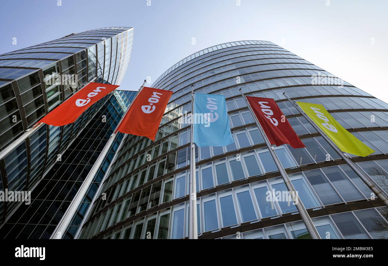 The headquarters of German power provider E.ON are pictured in Essen ...