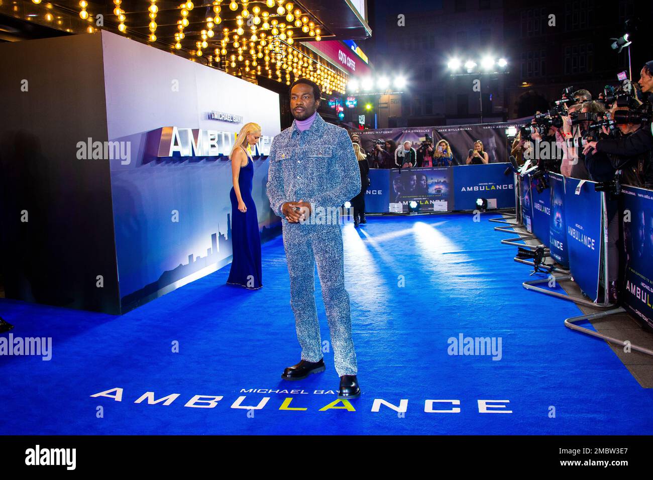 Actors Yahya Abdul-Mateen II poses for photographers upon arrival at ...