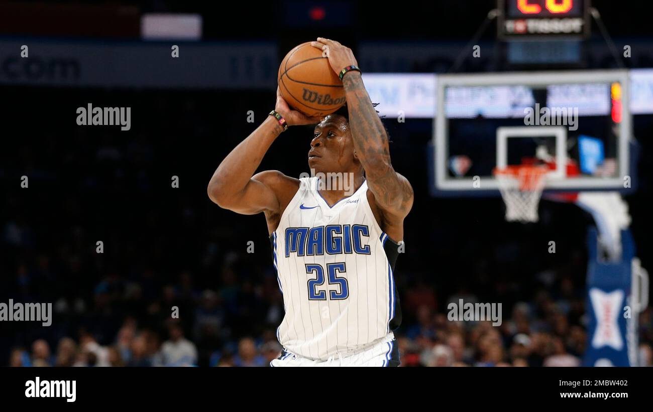 Orlando Magic forward Admiral Schofield (25) during the second half of ...