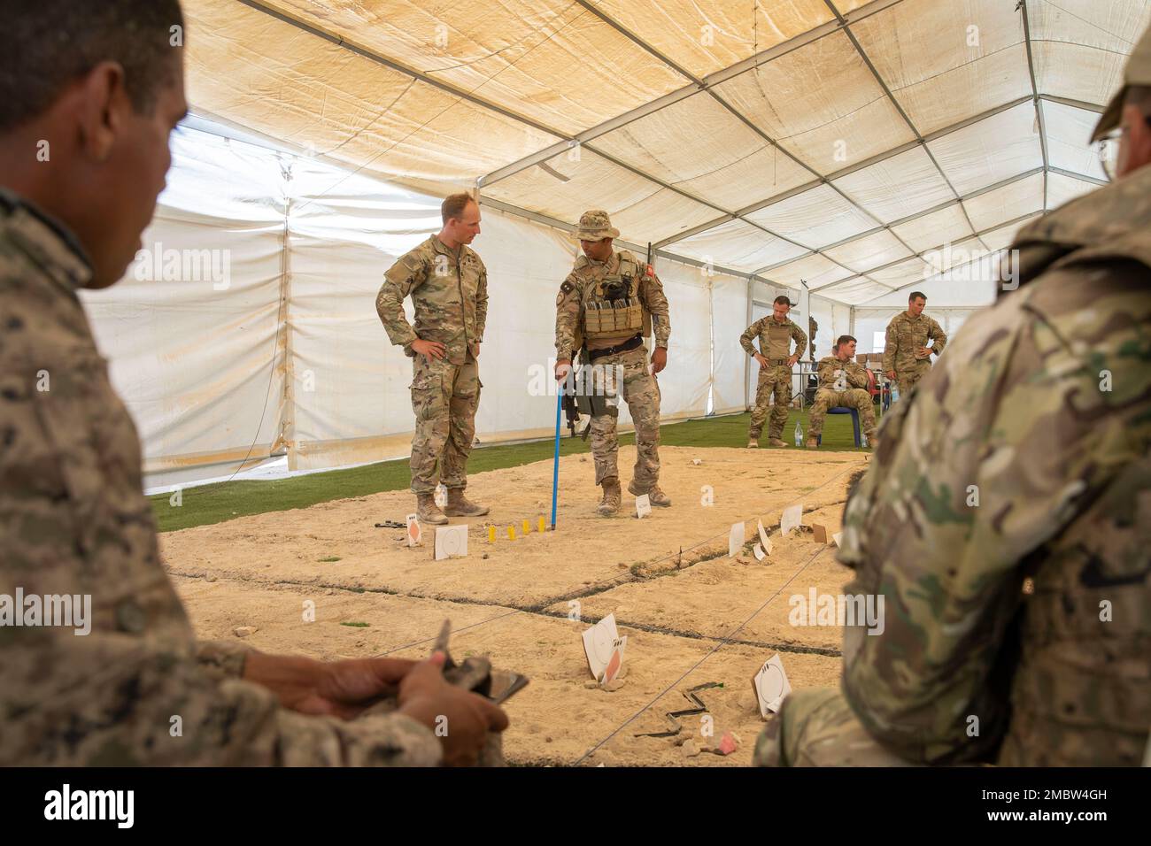 U.S. Army Capt. Dan Vazquez, 2nd Battalion, 2nd Security Forces ...