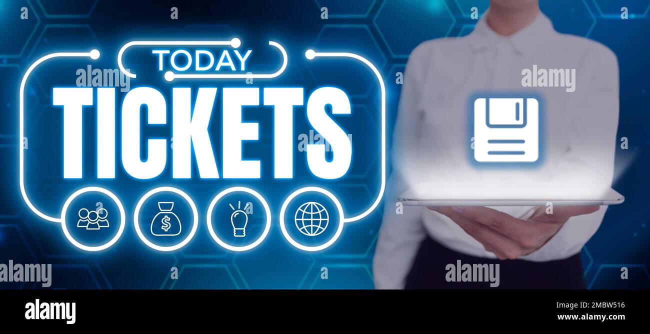 Inspiration showing sign Tickets. Word for small paper bought to ...