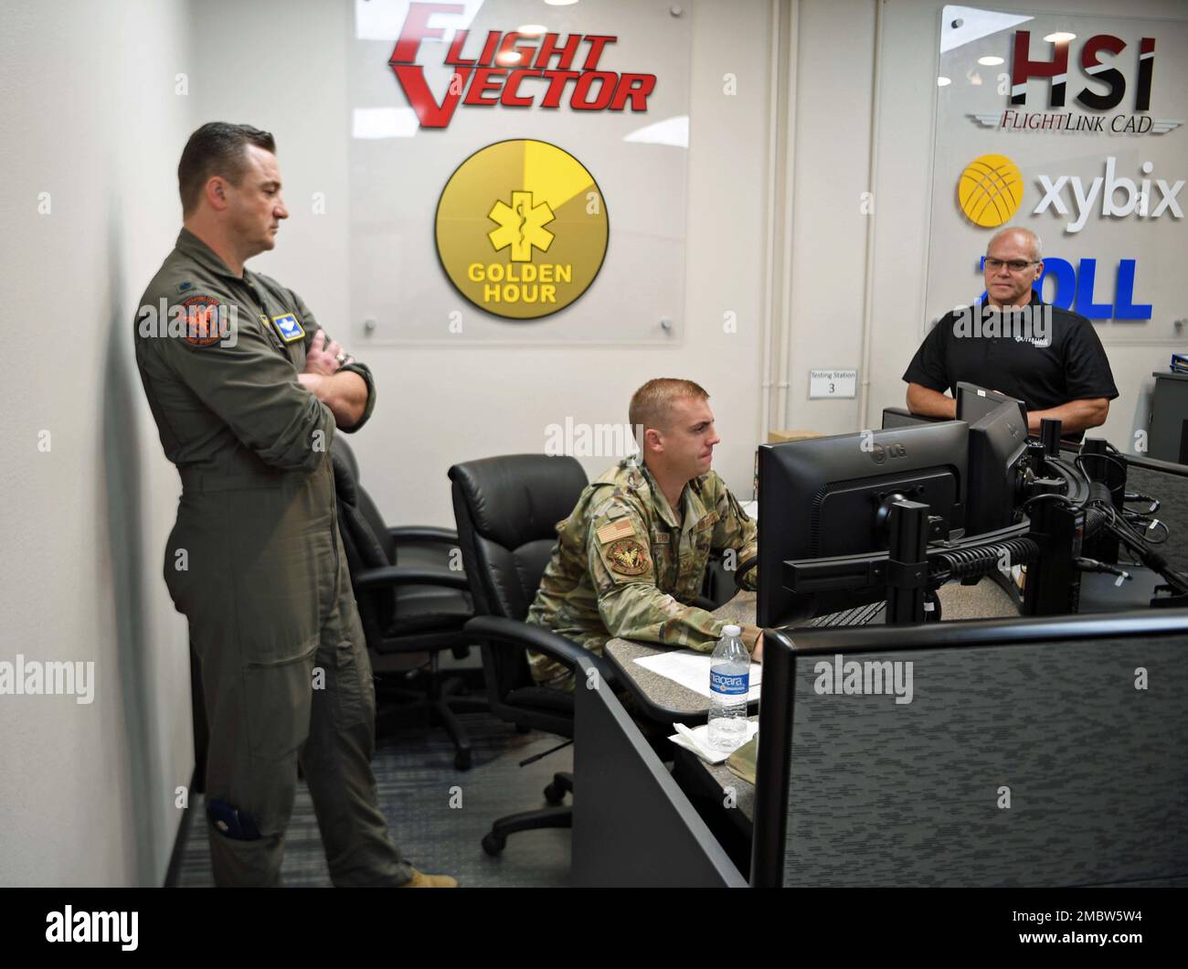 Lt. Col. Paul Goossen, 608th Air Operations Center Combat Operations ...