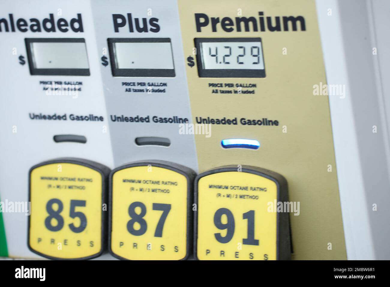 Unleaded premium hi-res stock photography and images - Alamy