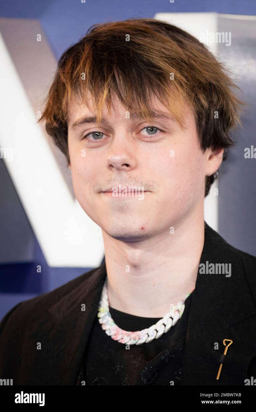 ImAllexx poses for photographers upon arrival at the premiere of the ...