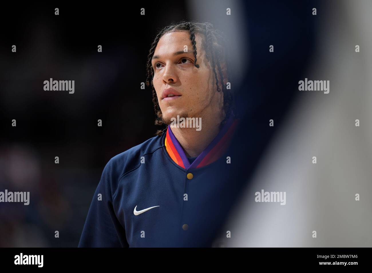 Denver Nuggets forward Aaron Gordon (50) in the first half of an NBA ...