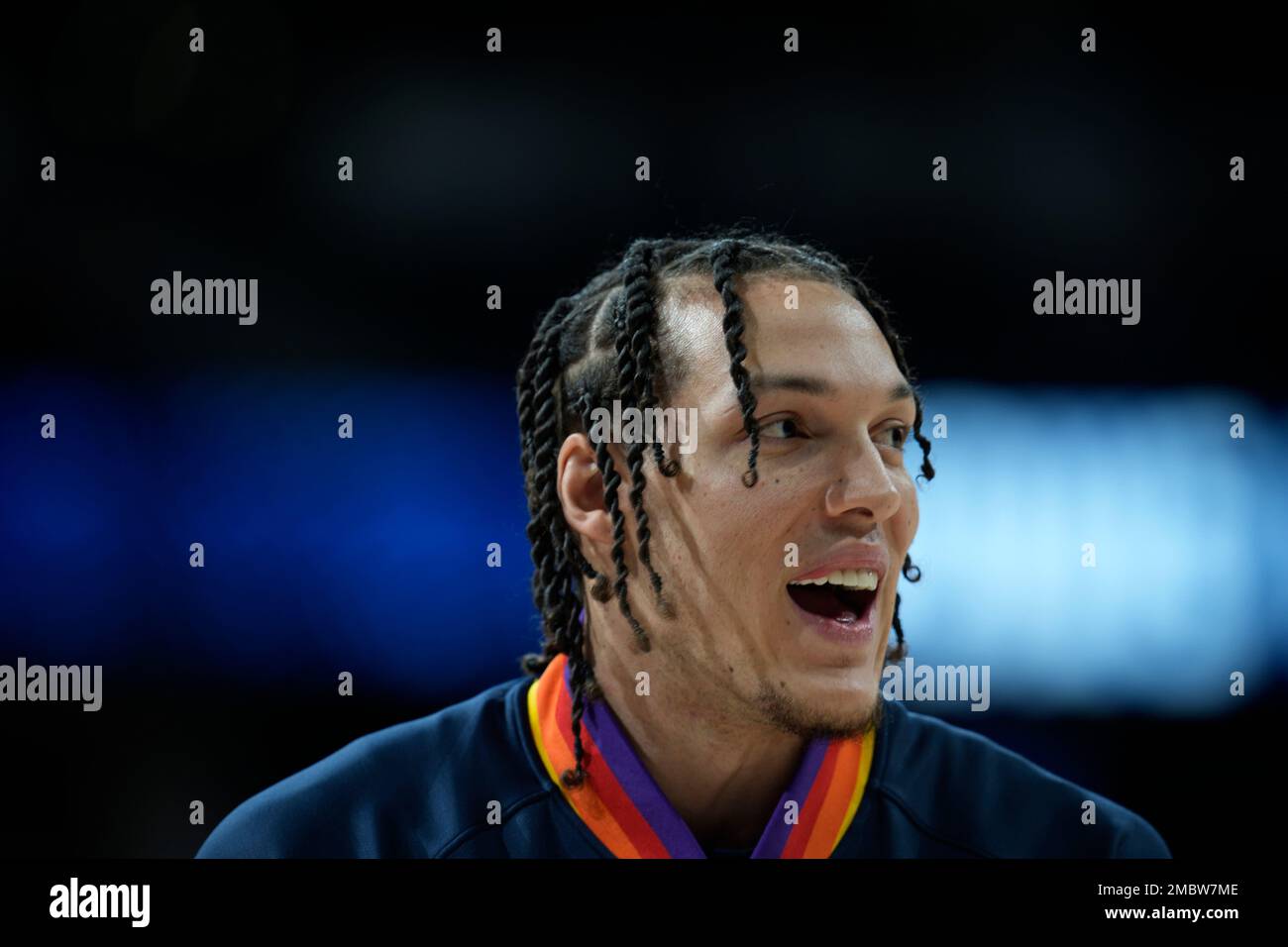 Denver Nuggets forward Aaron Gordon (50) in the first half of an NBA ...