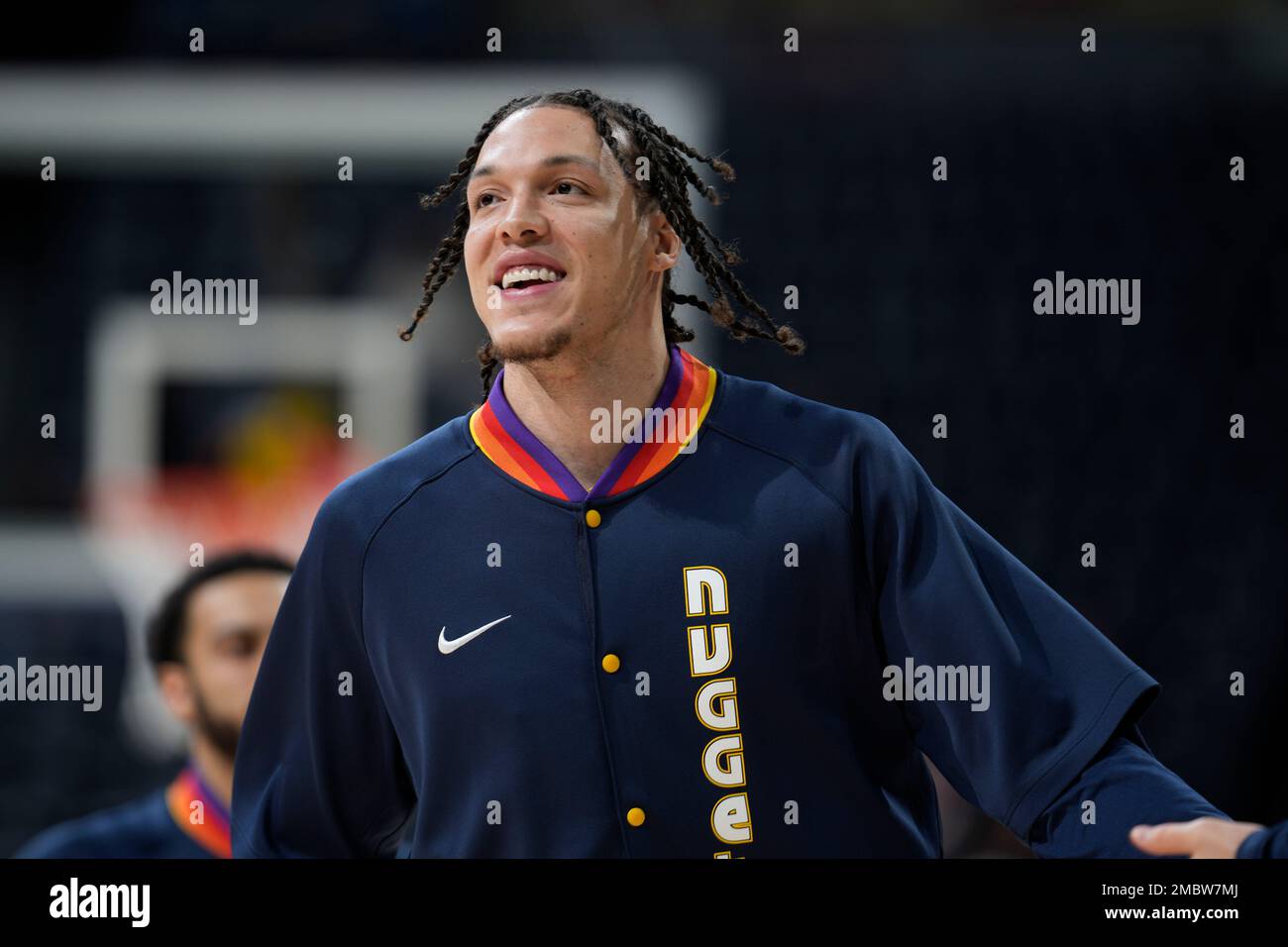 Denver Nuggets forward Aaron Gordon (50) in the first half of an NBA ...