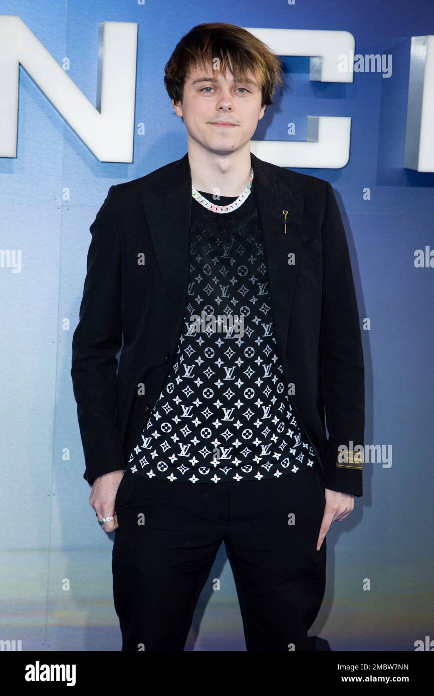 ImAllexx poses for photographers upon arrival at the premiere of the ...