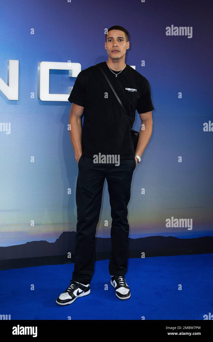 Nathan Soan Mngomezulu poses for photographers upon arrival at the ...