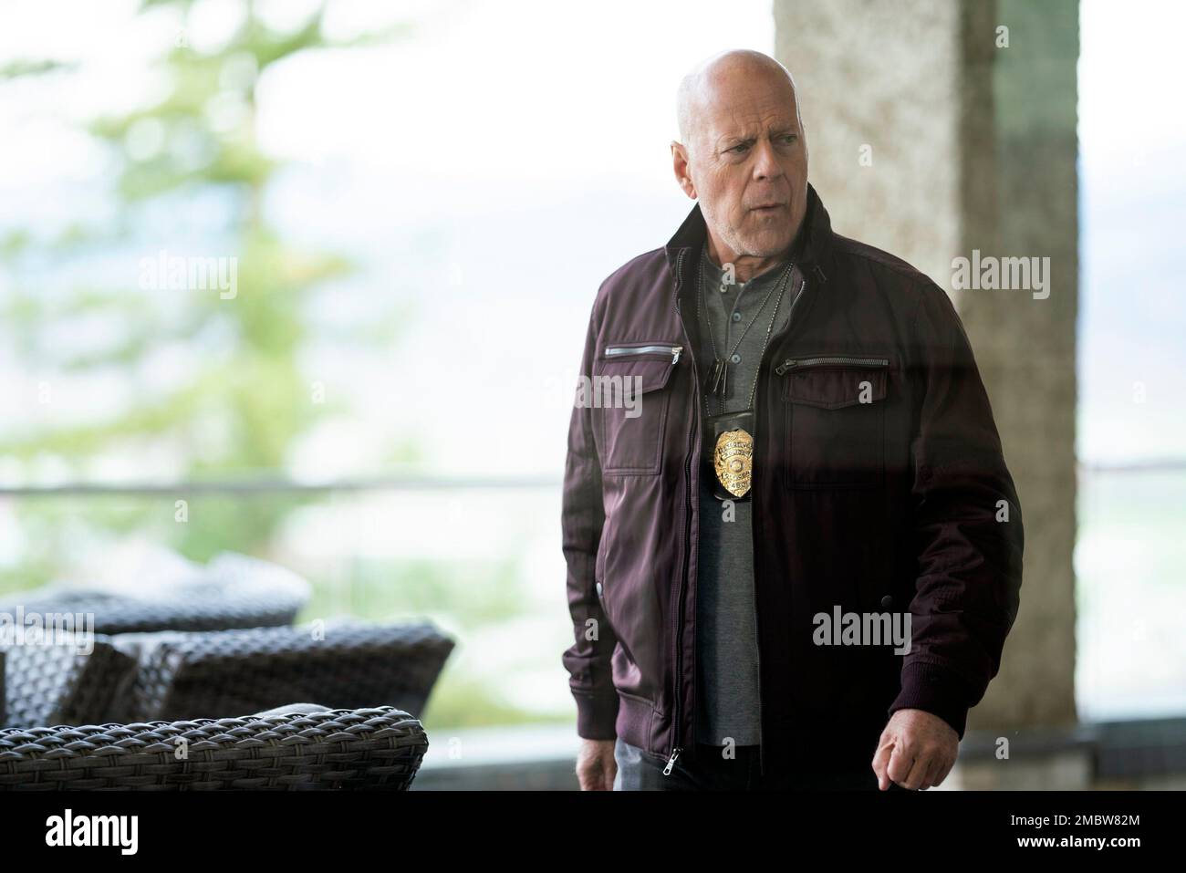 BRUCE WILLIS in DETECTIVE KNIGHT: ROGUE (2022), directed by EDWARD ...
