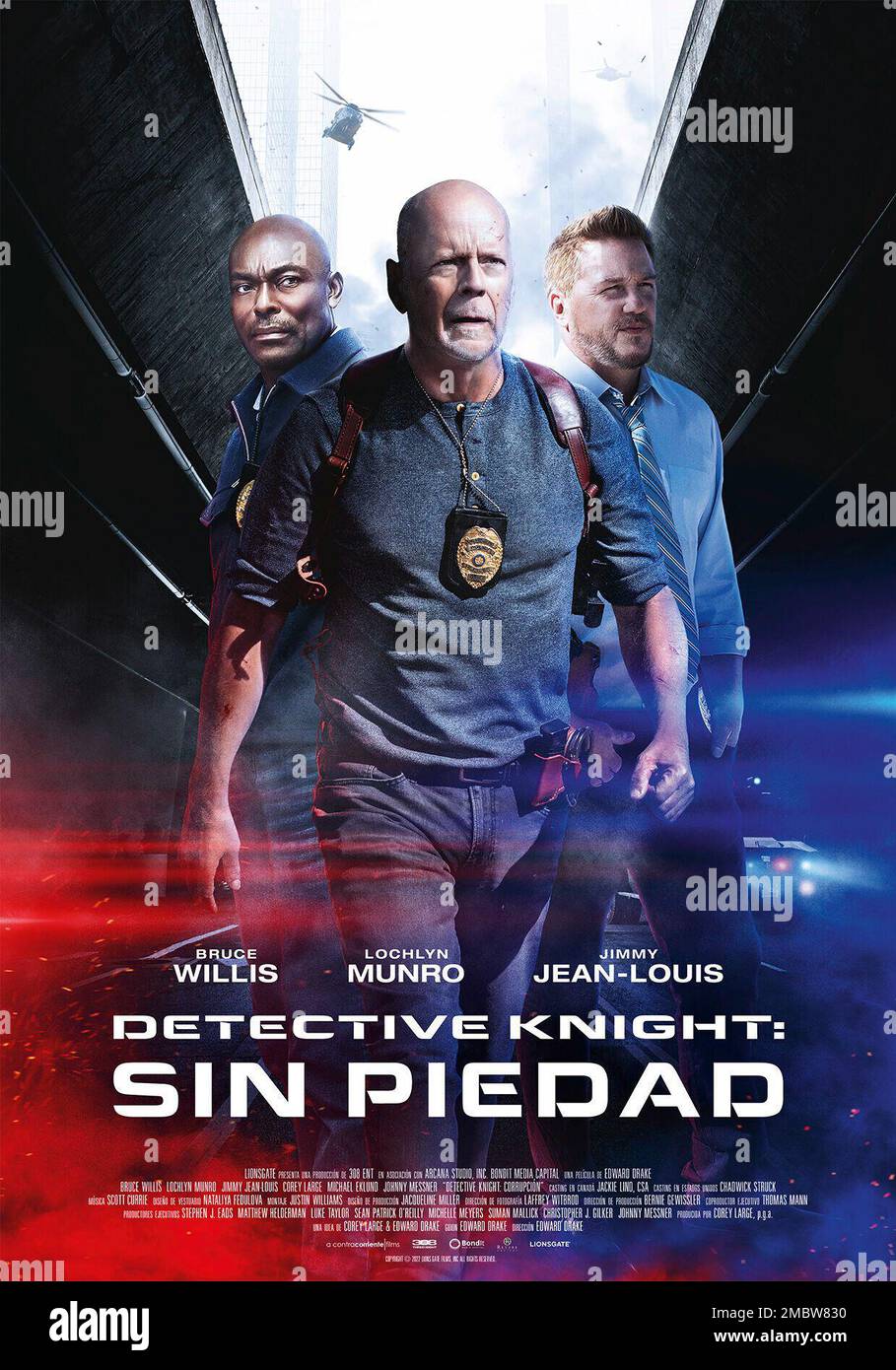 DETECTIVE KNIGHT: ROGUE (2022), directed by EDWARD DRAKE. Credit ...