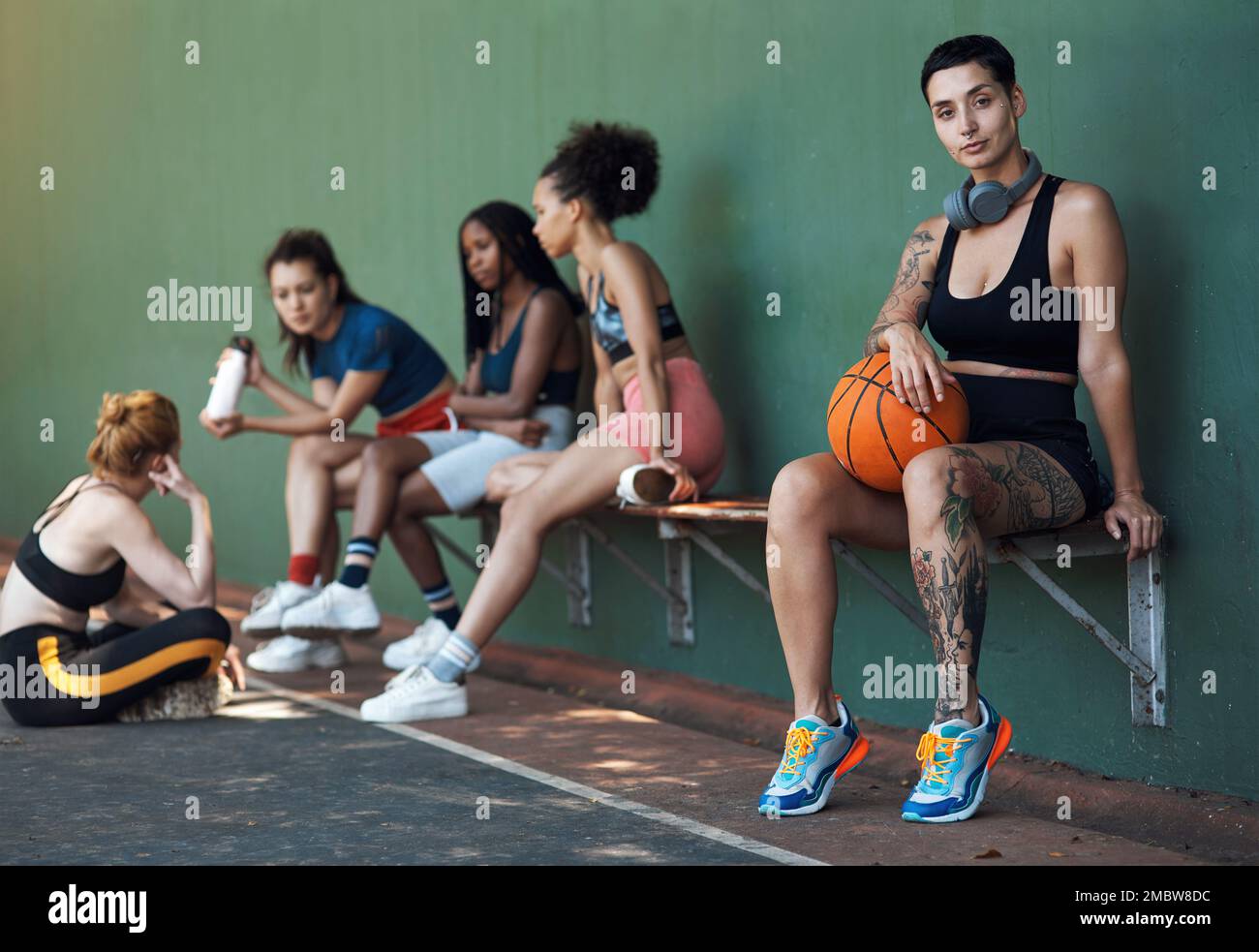 These girls behind me Theyre winners. Full length portrait of an ...