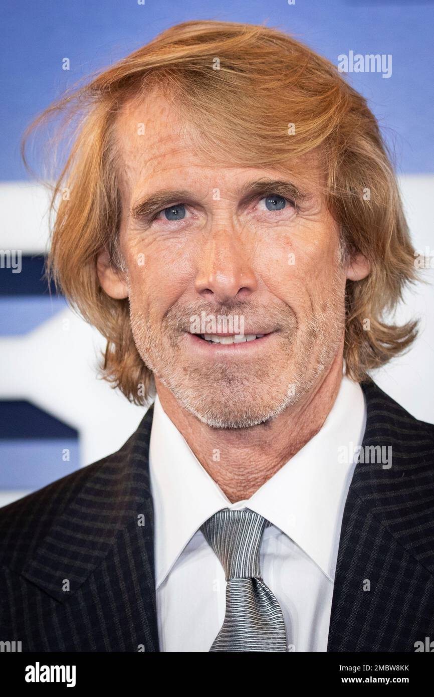 Michael Bay poses for photographers upon arrival at the premiere of the ...