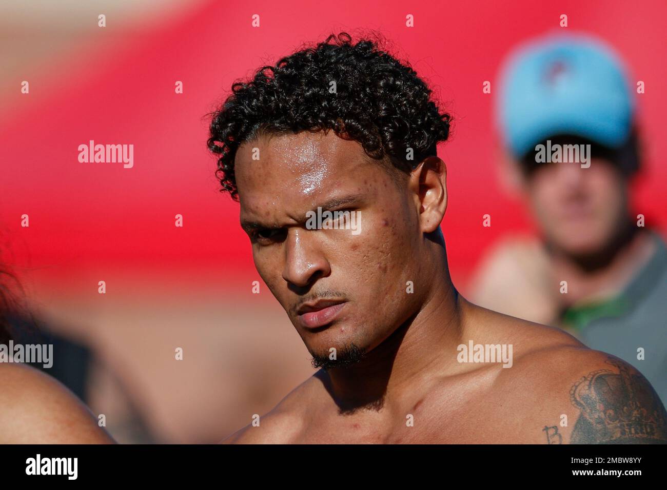 Defensive back Chris Steele attends Southern California's football Pro ...