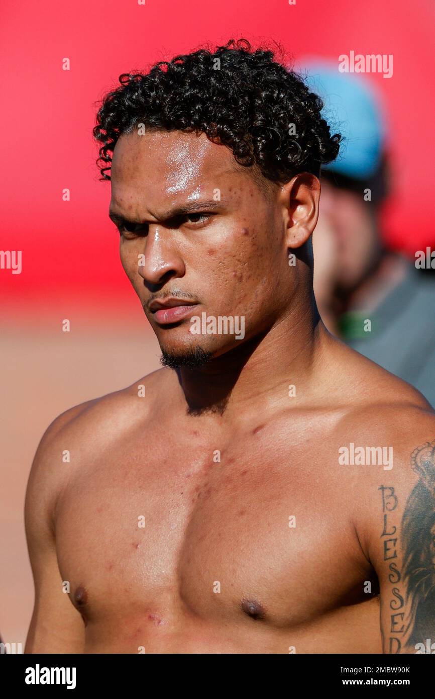 Defensive back Chris Steele attends Southern California's football Pro ...