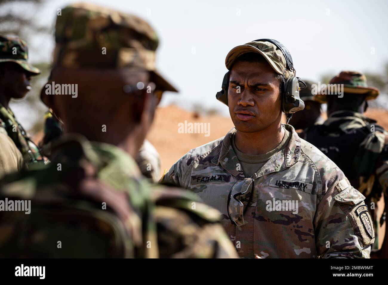 U.S. Army Sgt. 1st Class Timothy Faitala, with Maneuver Company Advisor ...