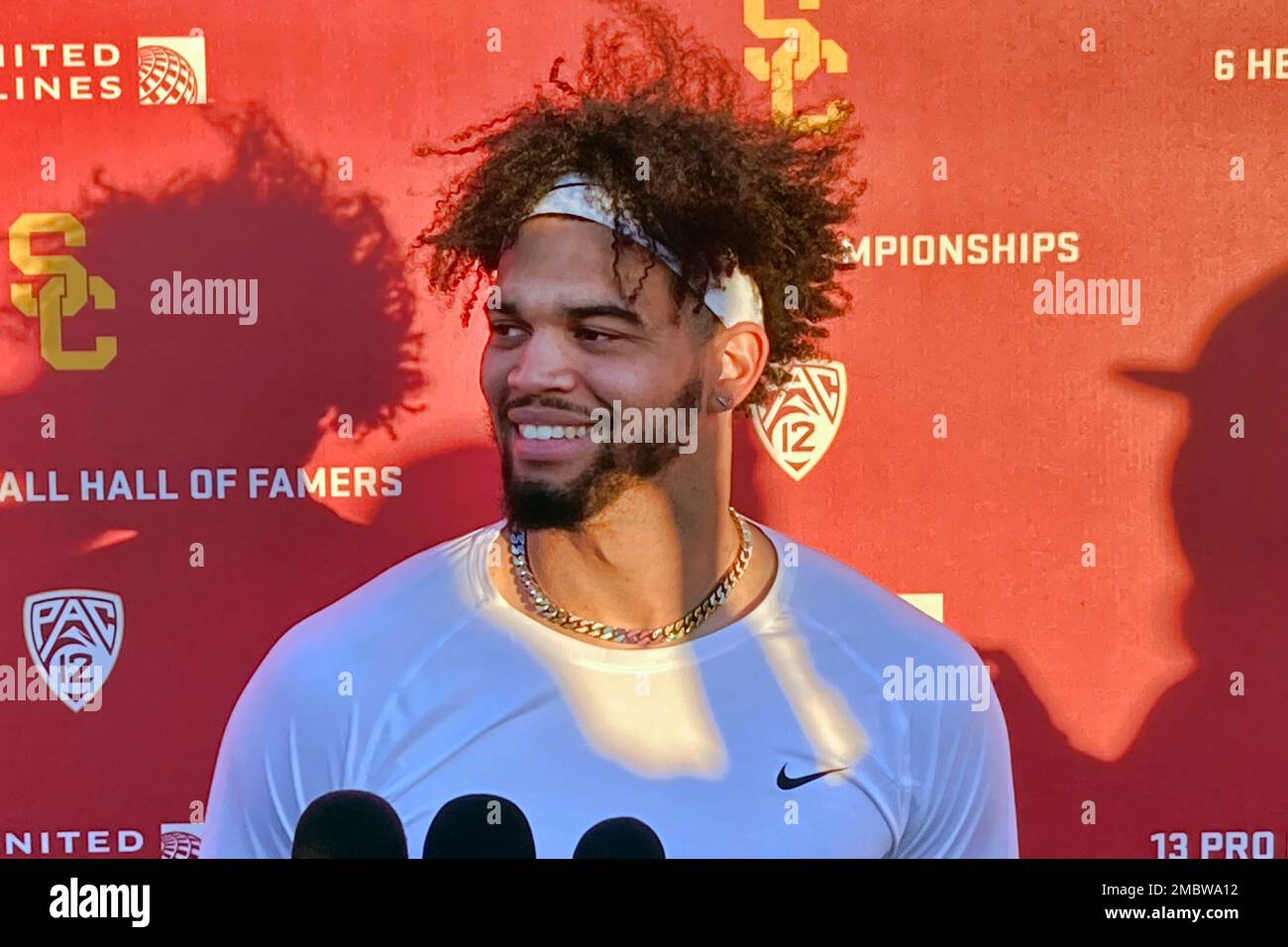 Southern California NCAA college football quarterback Caleb Williams ...