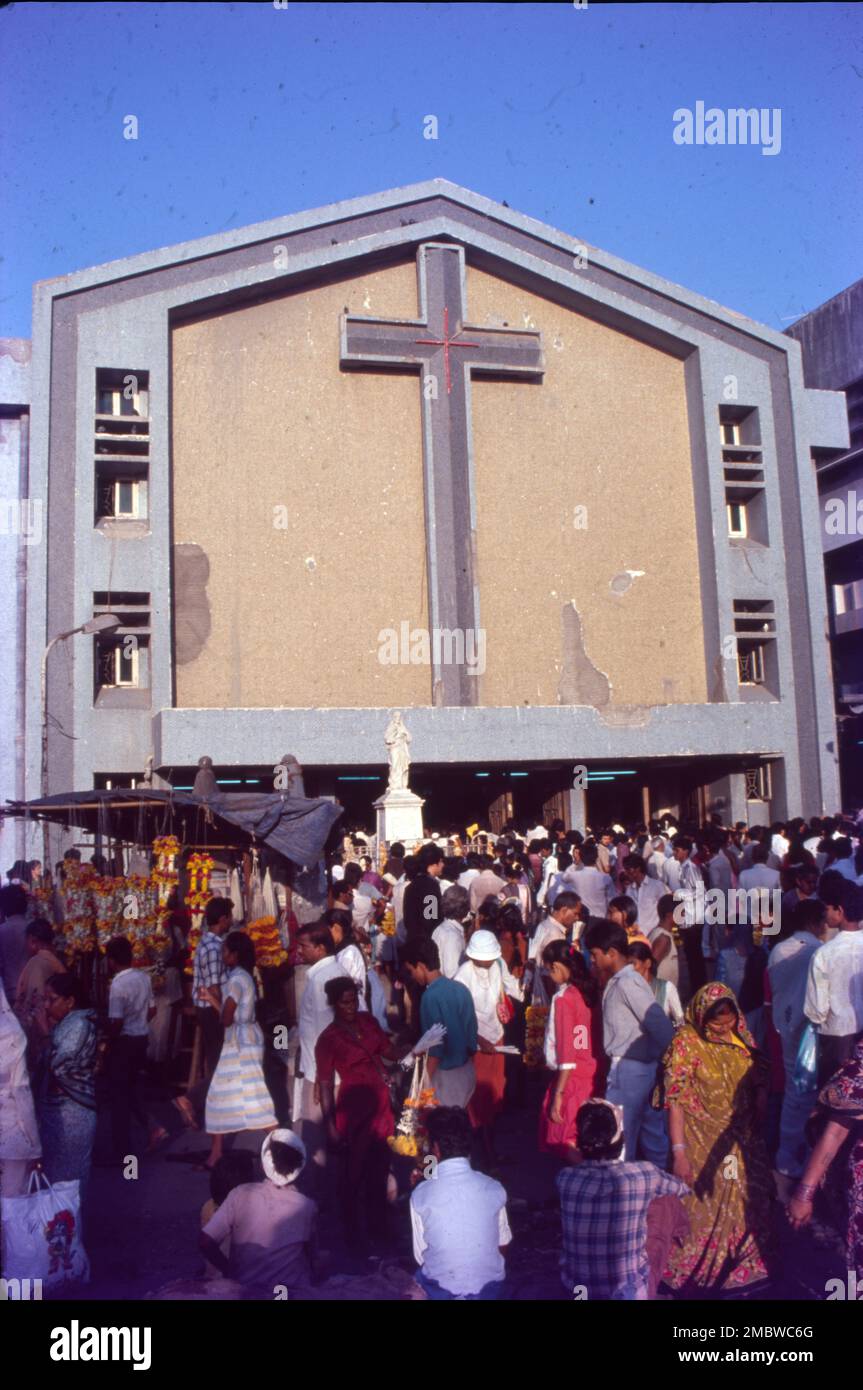 Popularly known as Mahim church, it is one of the biggest churces in ...