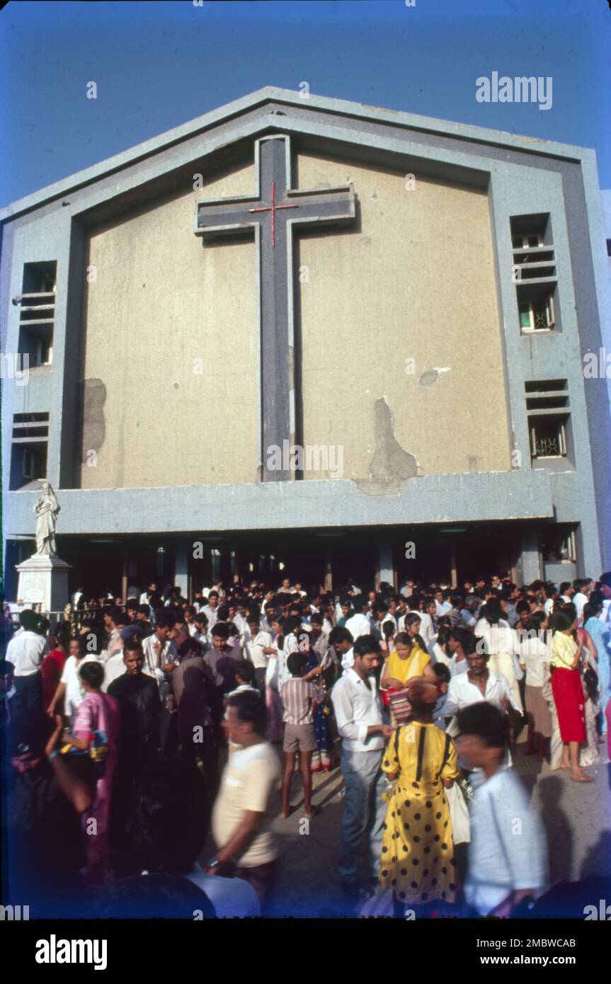 Popularly known as Mahim church, it is one of the biggest churces in ...