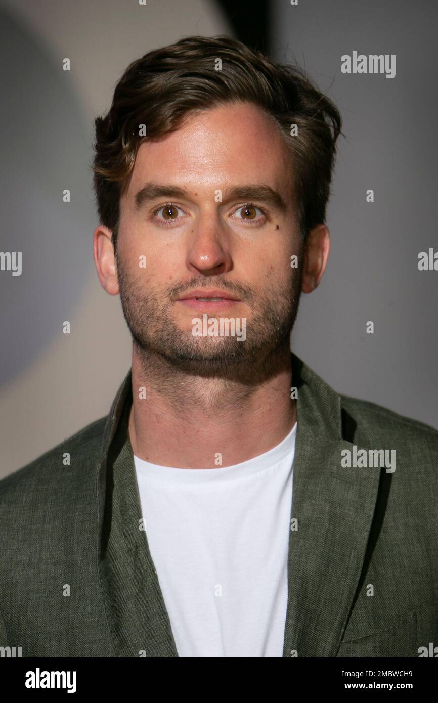 Ben Pawson poses for photographers upon arrival at the World premiere ...