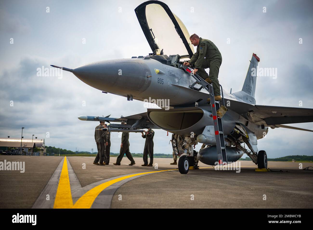U.S. Air Force Col. Jesse J. Friedel, 35th Fighter Wing commander ...
