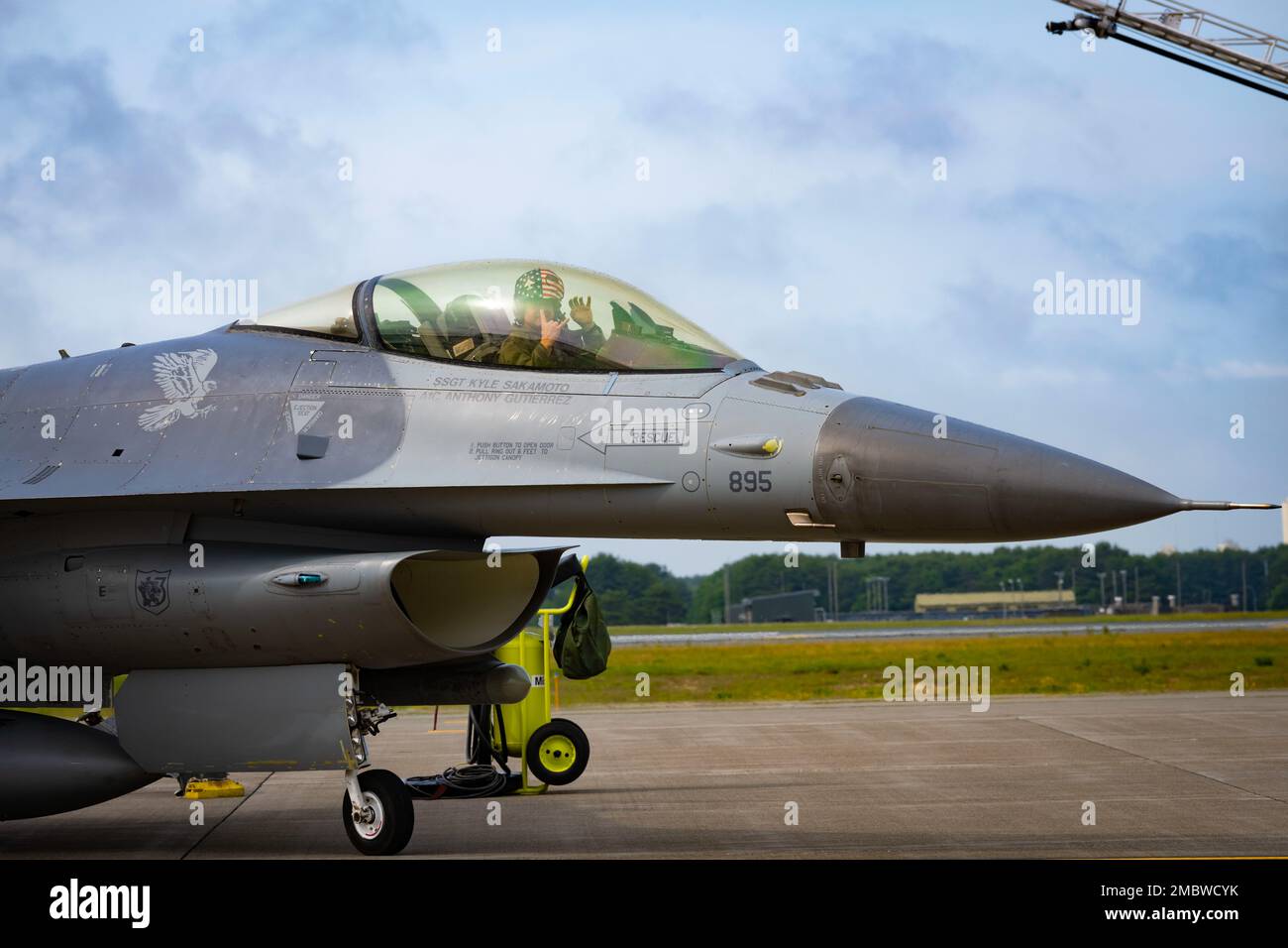 U.S. Air Force Col. Jesse J. Friedel, 35th Fighter Wing (FW) commander ...