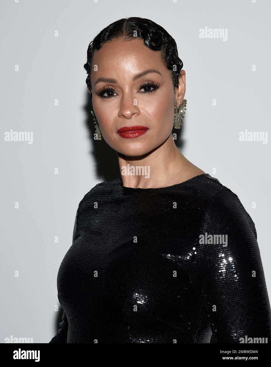 Sai De Silva attends the Ralph Lauren Fall/Winter 2022 fashion show at ...