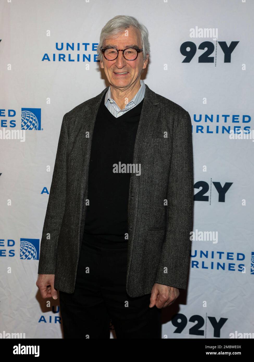 Actor Sam Waterston from Hulu's original series "The Dropout" poses ...