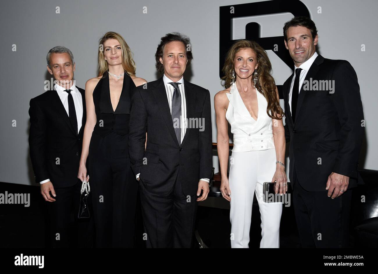 Andrew Lauren, left, Natascha Schuetz, David Lauren, Dylan Lauren and ...