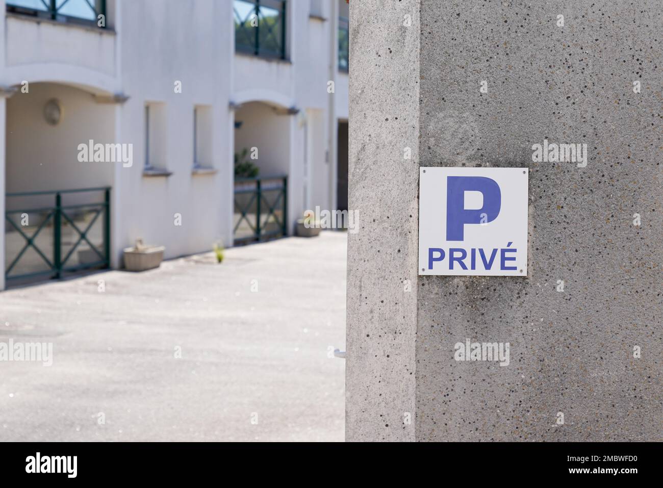 Prive sign hi-res stock photography and images - Alamy