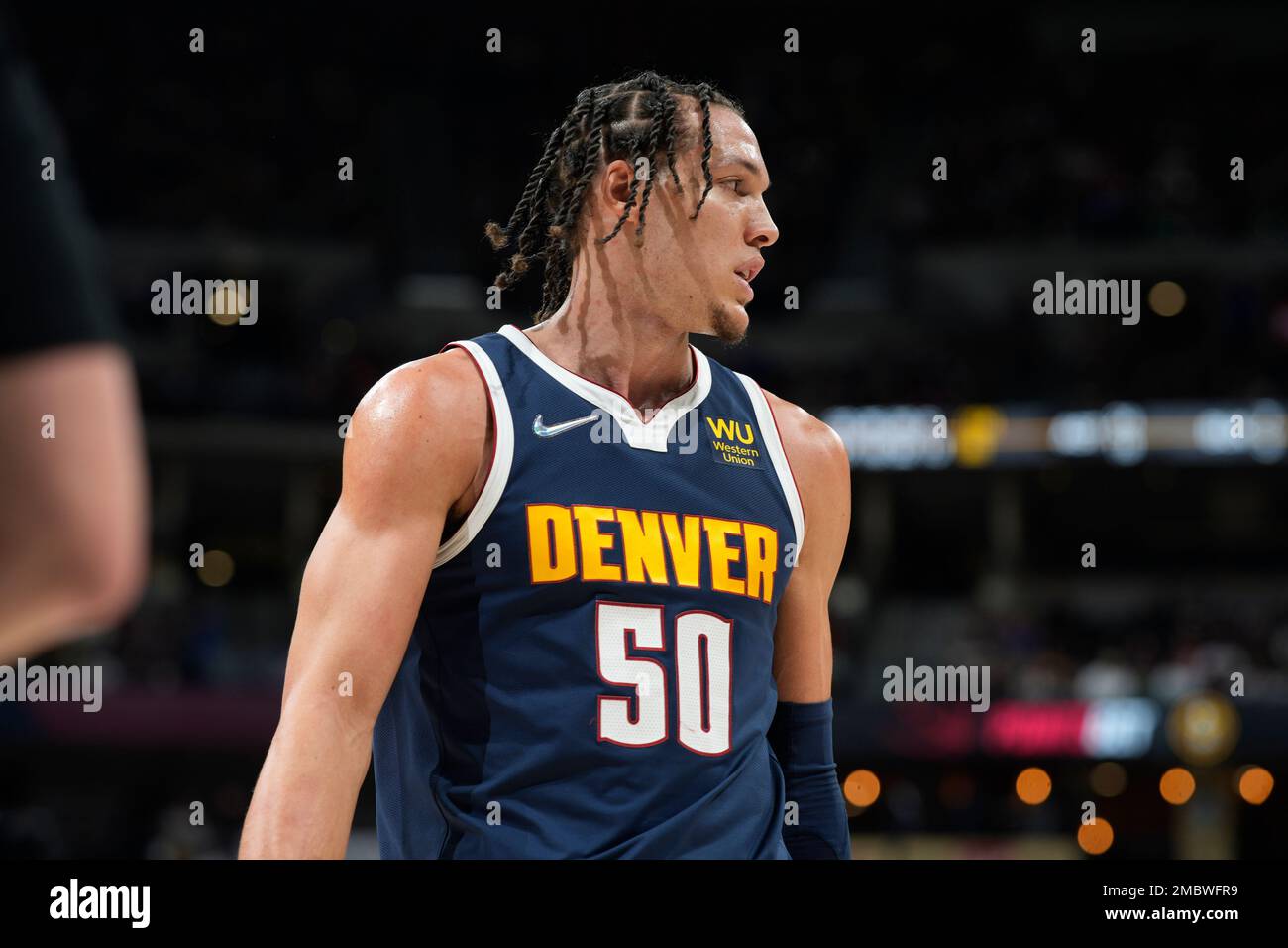Denver Nuggets forward Aaron Gordon (50) in the second half of an NBA ...