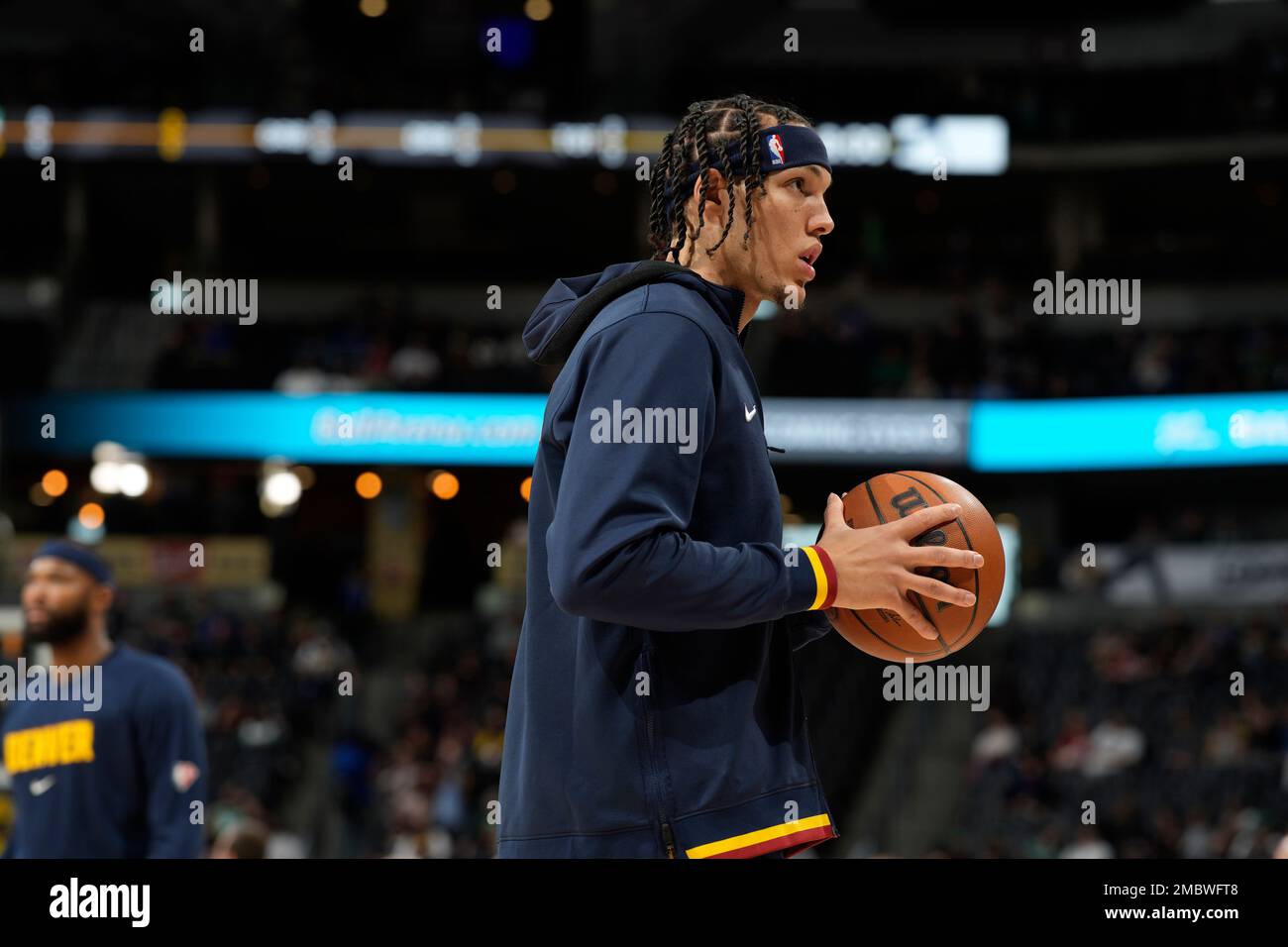 Denver Nuggets forward Aaron Gordon (50) in the first half of an NBA ...