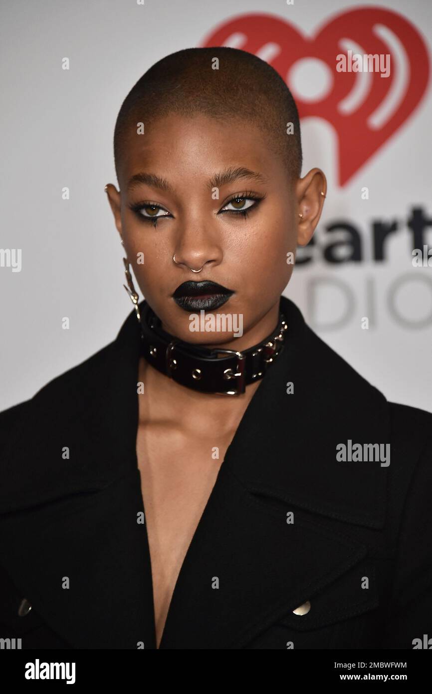 Willow Smith arrives at the iHeartRadio Music Awards on Tuesday, March ...