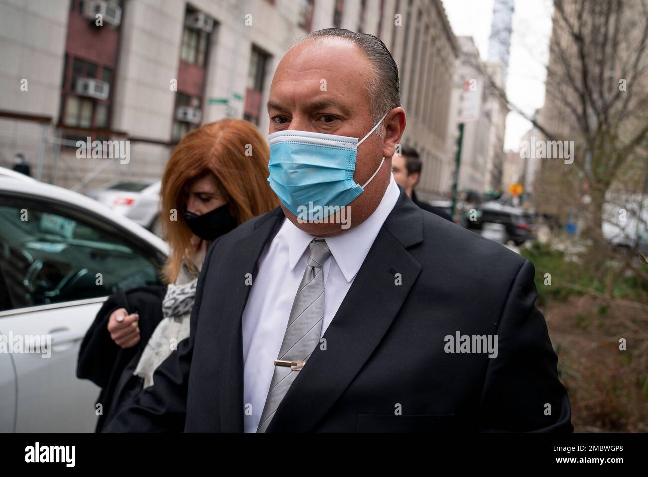 The parents of Lauren Pazienza leave criminal court trailed by members ...