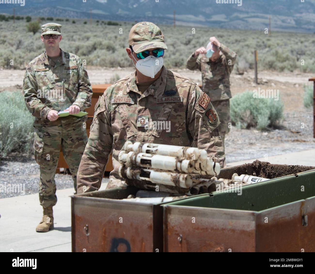 U.S. Air Force National Guard Master Sgt. Timothy R. Edwards, Explosive ...