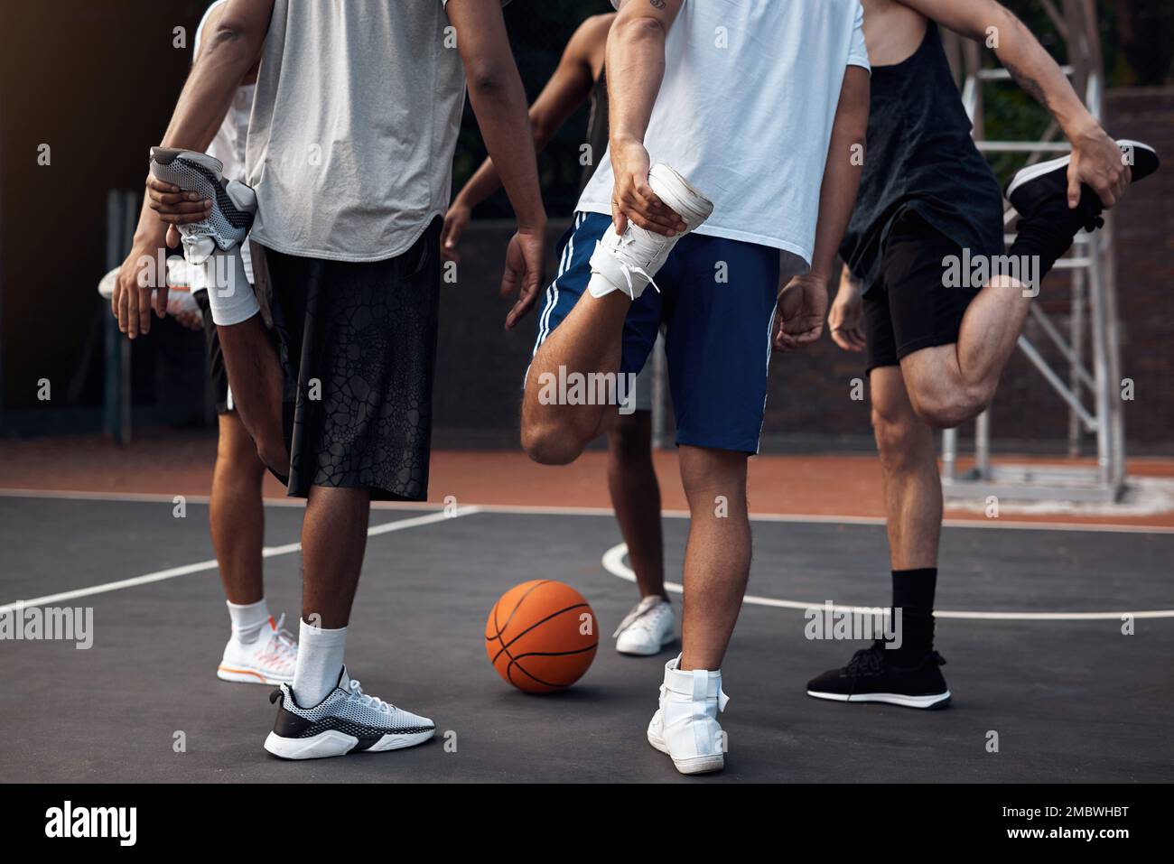 Got to stretch well if you want to make the shot. Closeup shot of a ...