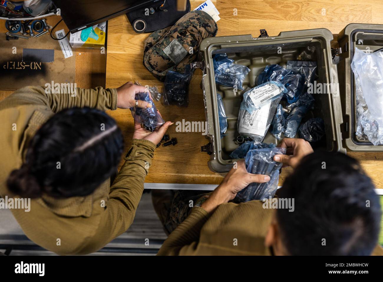 U.S. Marines with Combat Logistics Battalion 453, 4th Marine Logistics ...