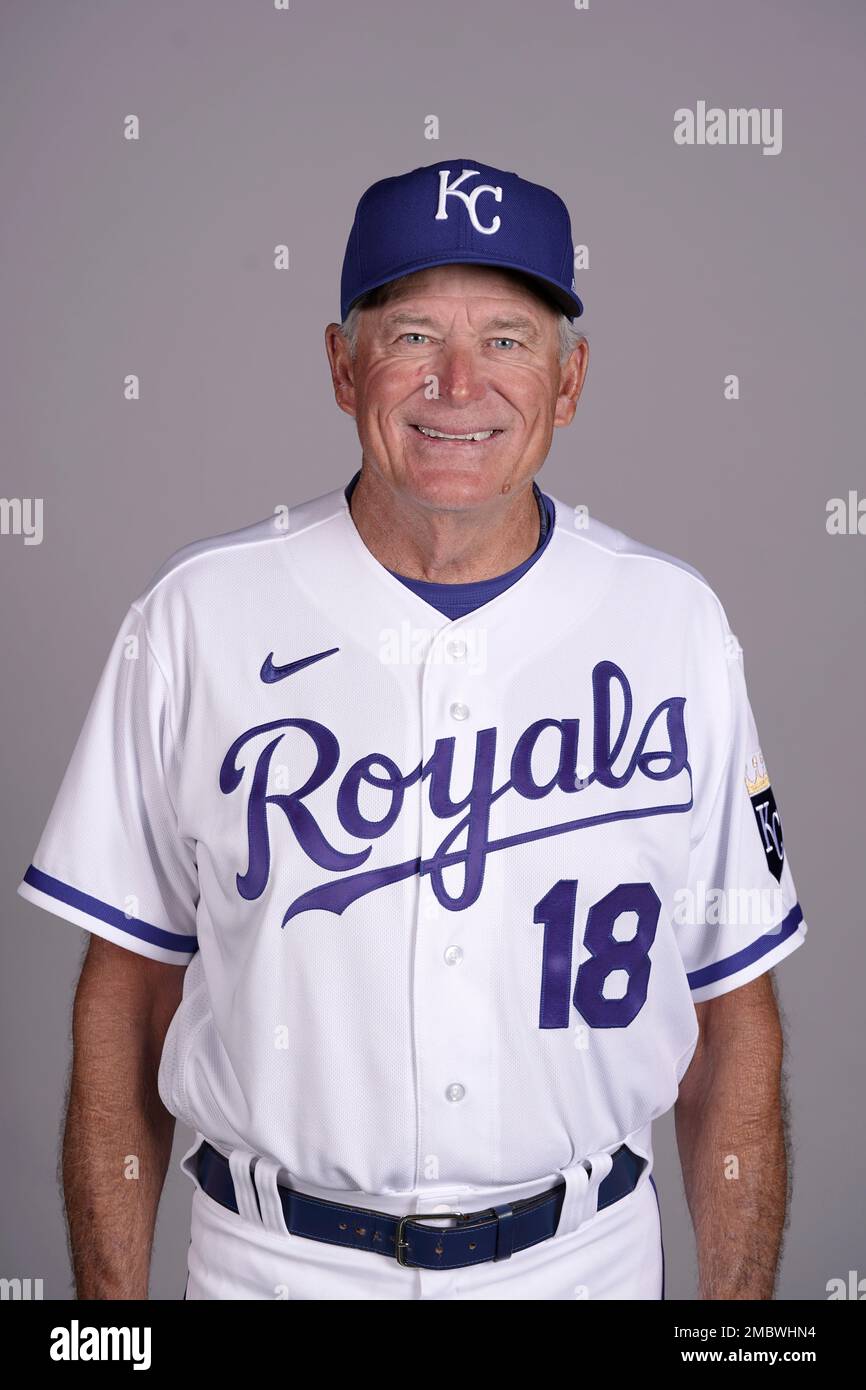 This is a 2022 photo of Rusty Kuntz of the Kansas City Royals baseball ...