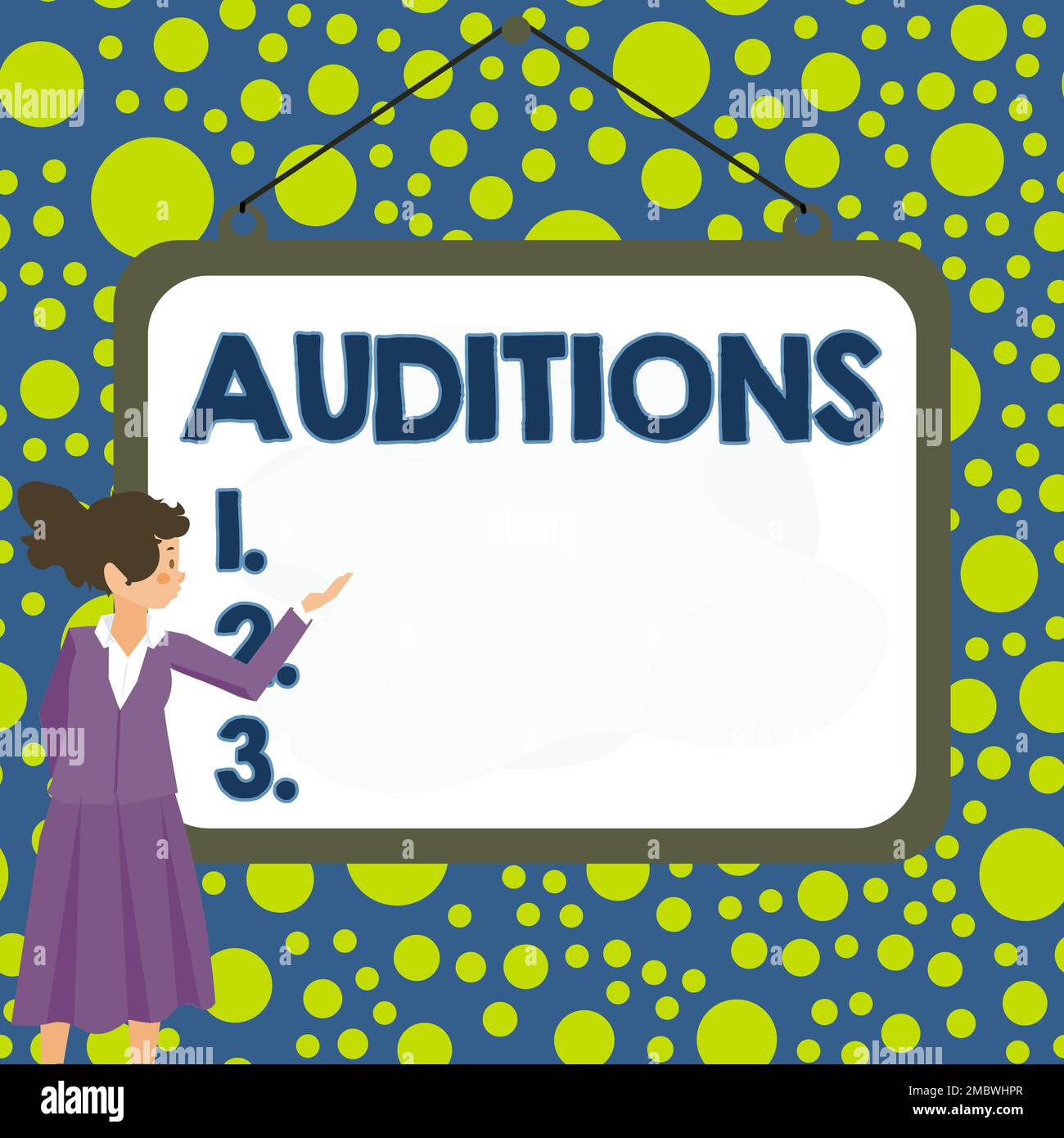 Writing displaying text Auditions. Concept meaning a trial performance ... Writing displaying text Auditions. Concept meaning a trial performance ...