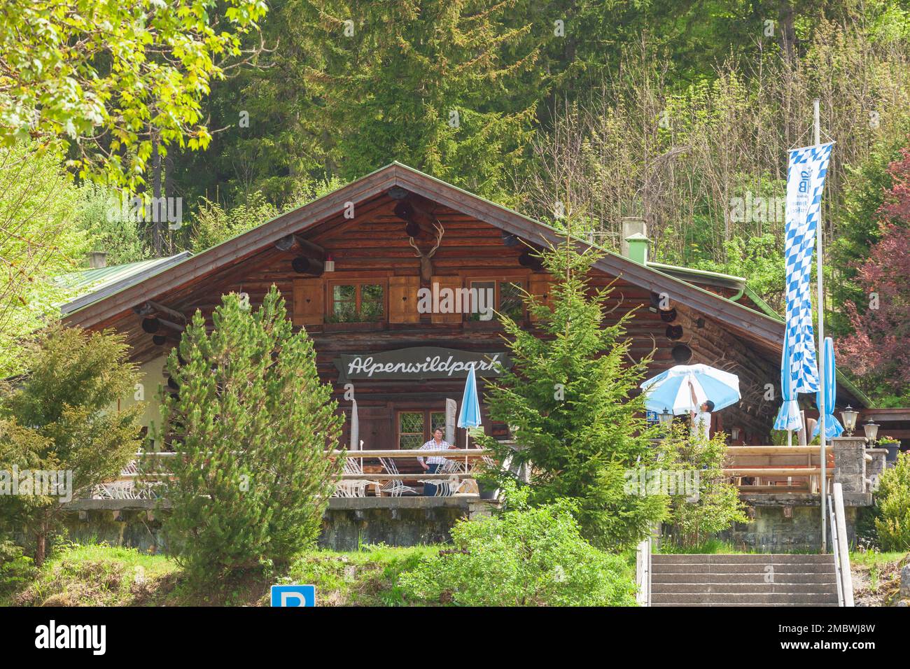 Alpenwildpark Inn, Rottach-Egern, Tegernsee, Upper Bavaria, Bavaria ...