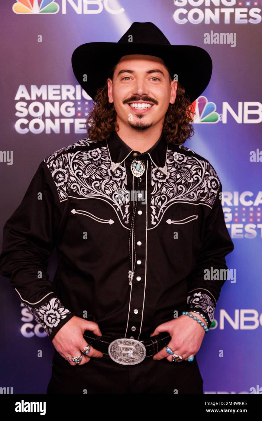 Ryan Charles arrives at the series premiere of "American Song Contest ...