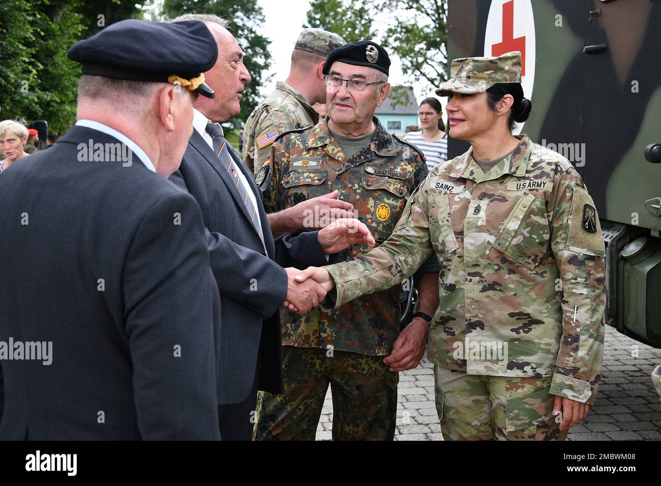 The 18th Combat Sustainment Support Battalion’s Command Sgt. Maj. Nancy ...
