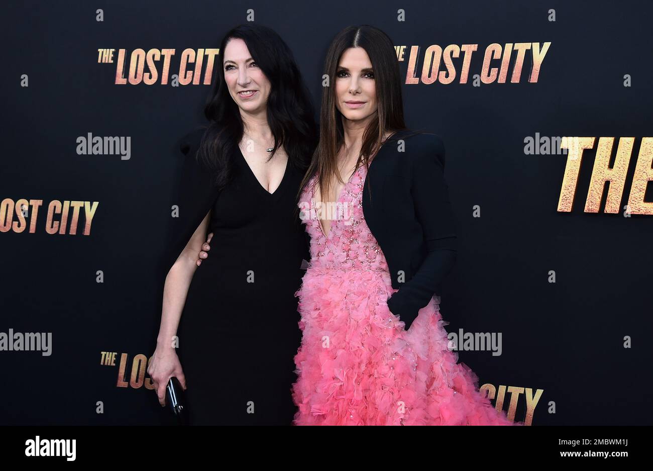 Sandra Bullock, right, and her sister Gesine Bullock Prado arrive at ...