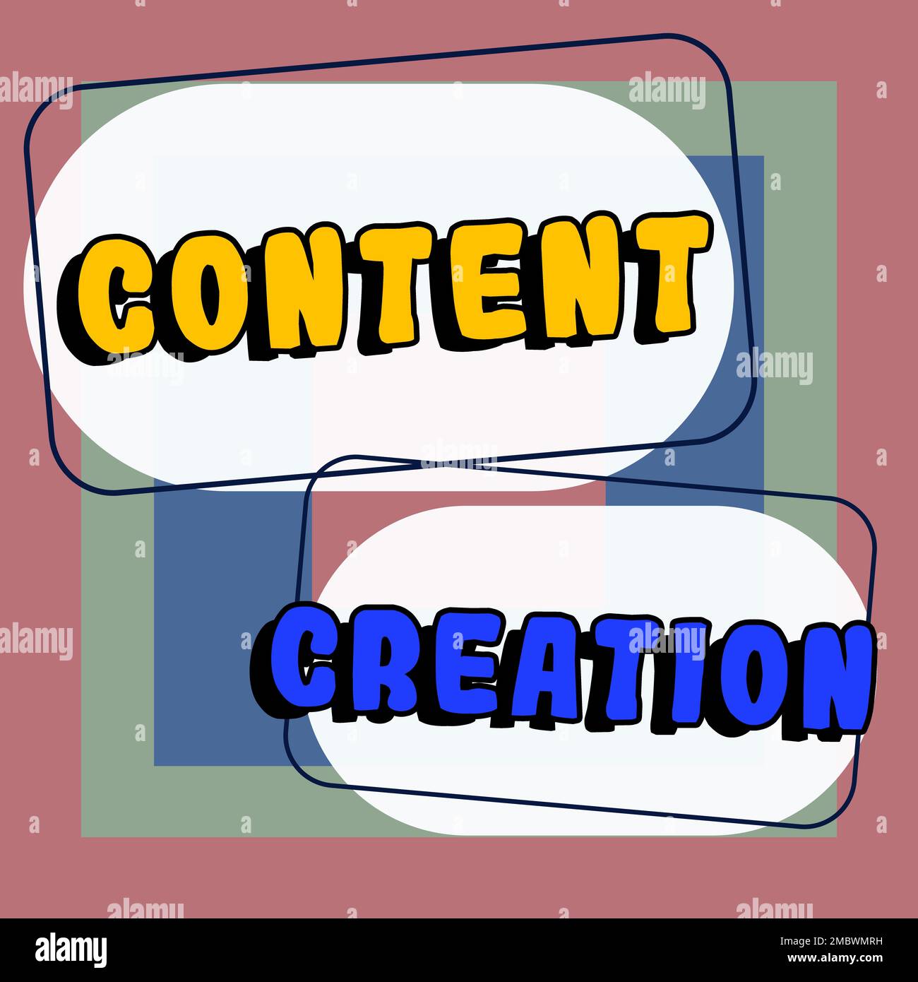 Conceptual display Content Creation. Internet Concept contribution of ...