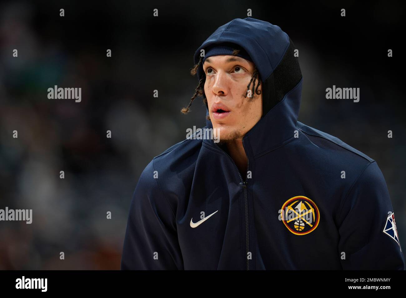 Denver Nuggets forward Aaron Gordon (50) in the first half of an NBA ...